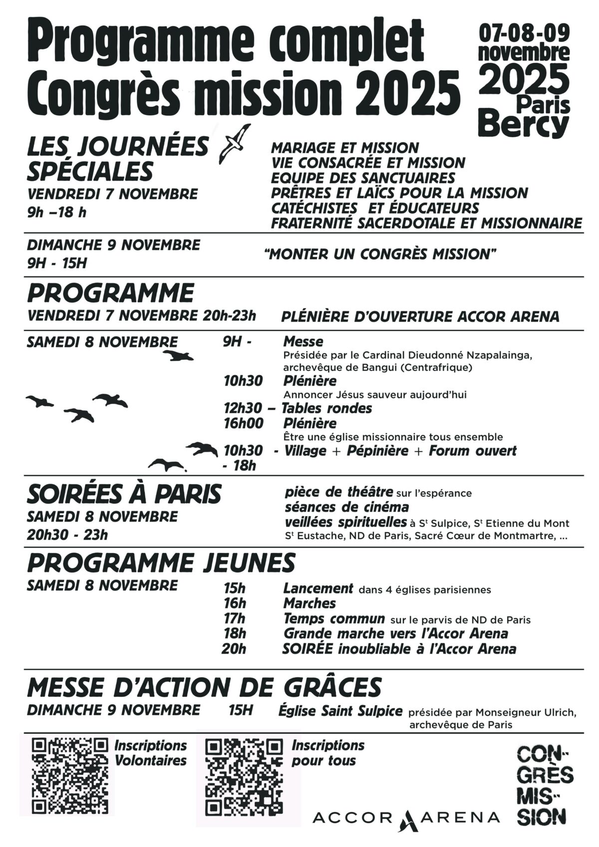 S’inscrire au congrès mission – Eglise Saint Ignace