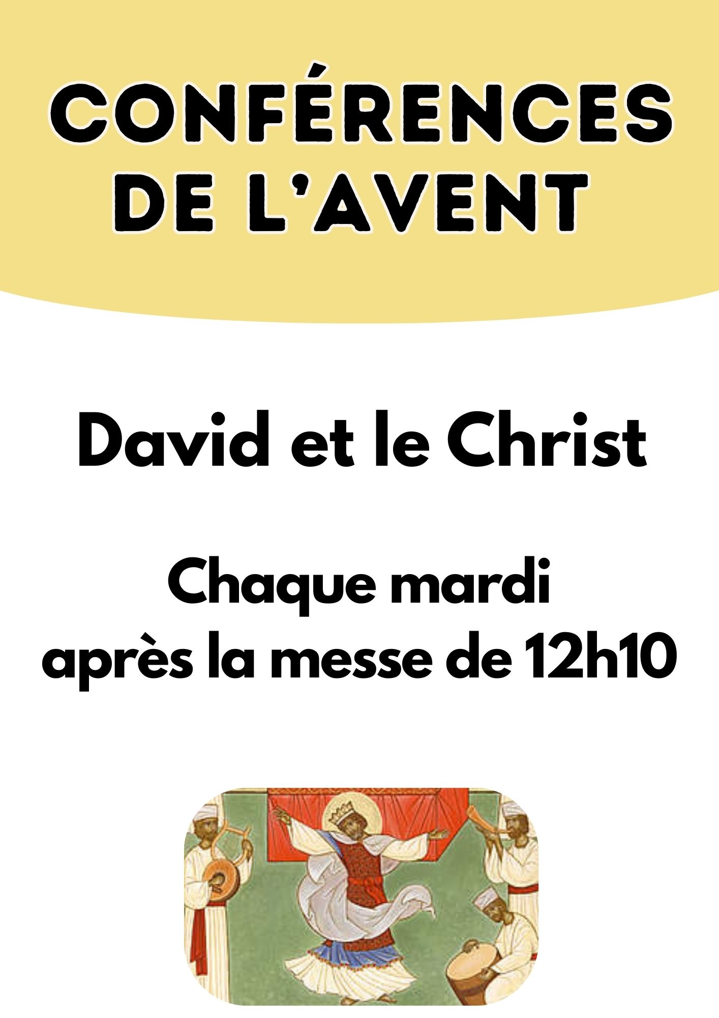 Conférences d’Avent – Eglise Saint Ignace